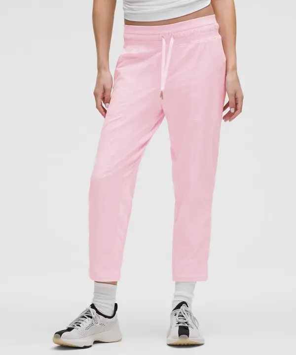 Lululemon Dance Studio Mid-Rise Cropped Pant - Pink Organza